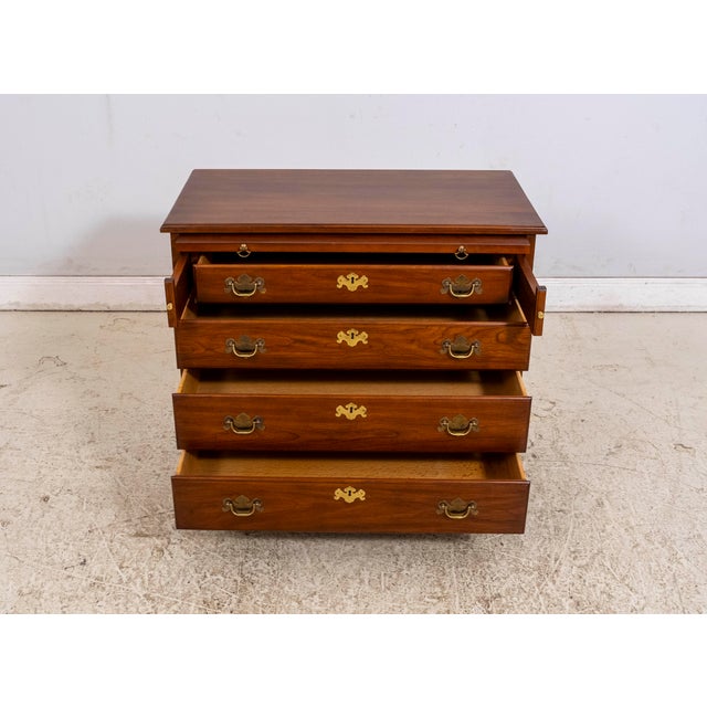 Henkel Harris Cherry 4 Drawer Bachelors Chest | Chairish