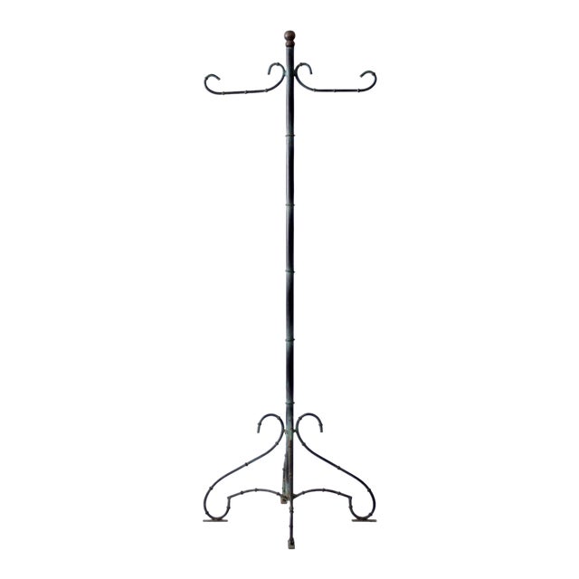 Vintage Metal Coat Rack | Chairish