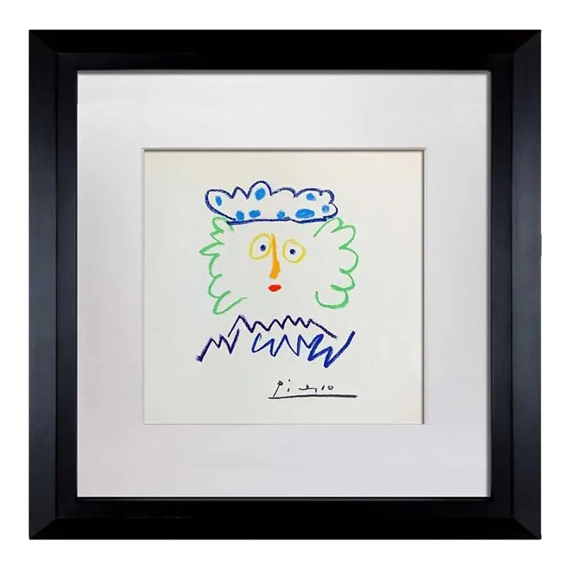 Pablo Picasso Lithograph "Cuatro Reyes 1" Limited Edition Signed Cat ...