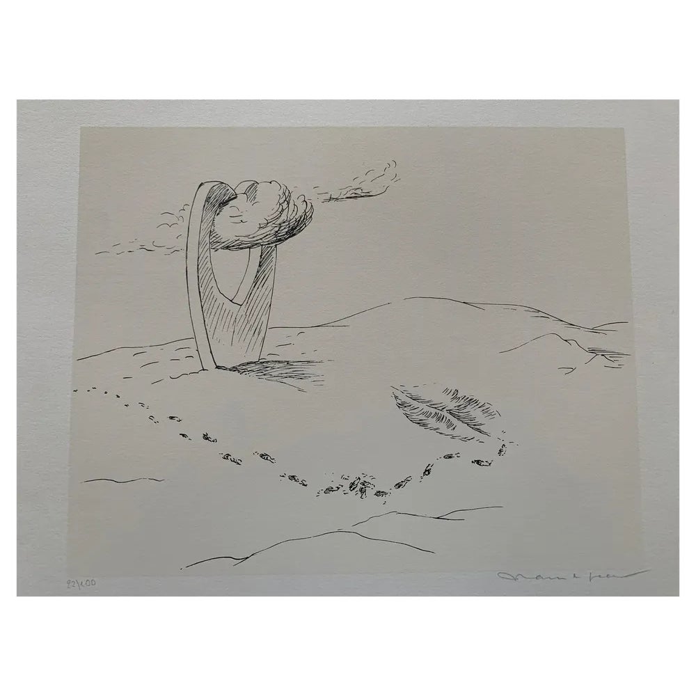 Marcel Jean, Surrealist Composition, 1960s, Lithograph | Chairish