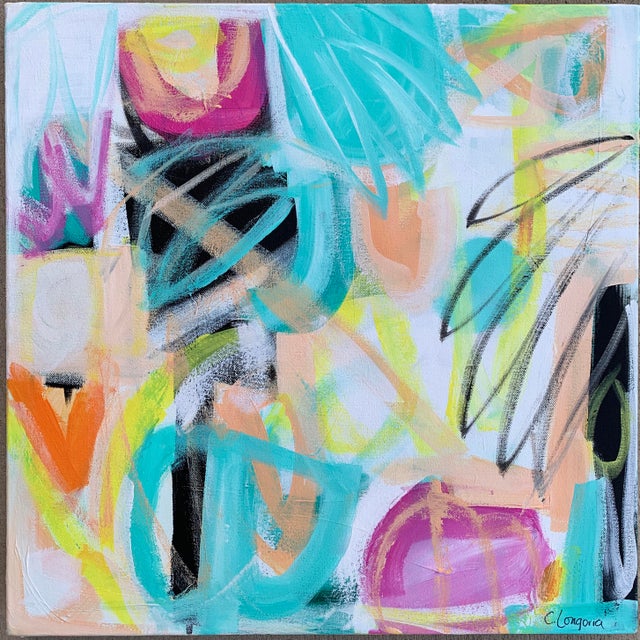 Christina Longoria “Summer Breeze” Painting | Chairish