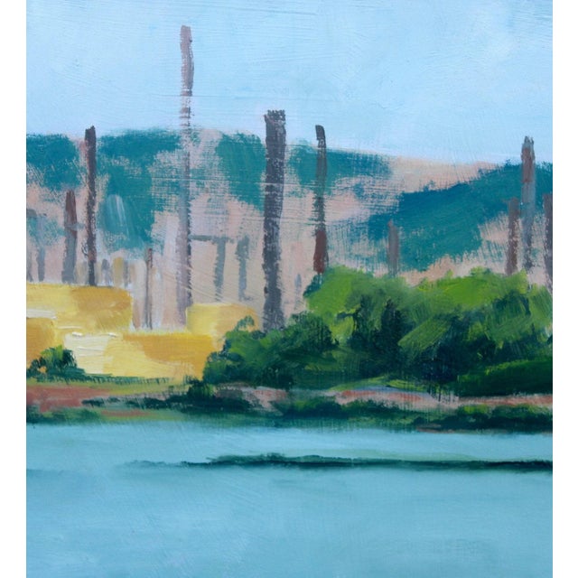 "Shell Martinez Refinery" Contemporary Impressionist Style California ...
