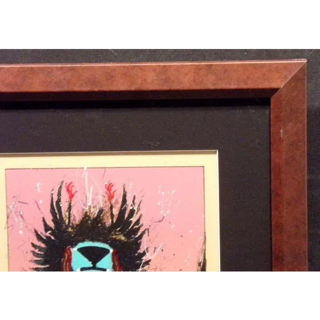 Larry Fodor "Crow Mother Kachina II" Framed Hand Signed Limited Edition ...