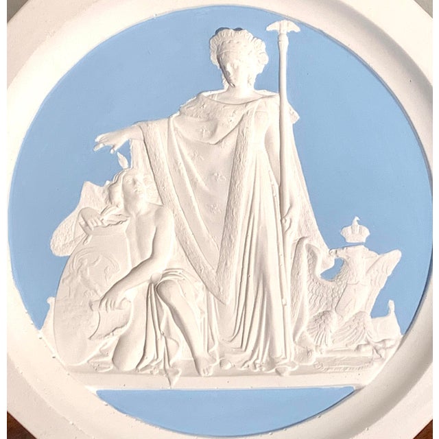 19th Century Count Feodor Petrovich Tolstoy Plaster Medallion | Chairish