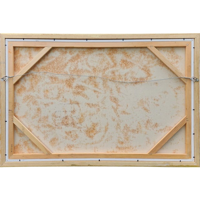 Contemporary Abstract Expressionist Original Oil Painting "Flowing" by ...