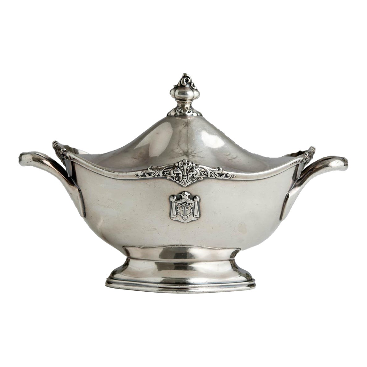 Victorian Fairmont Hotel, San Francisco Silverplate Crested Tureen ...