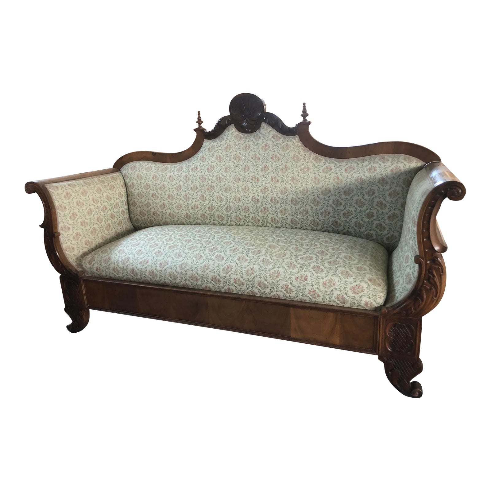 solid wood antique sofa