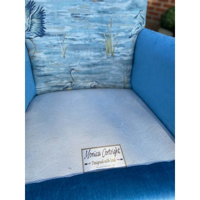 Accent Chair Designed by Monica Cortright | Chairish