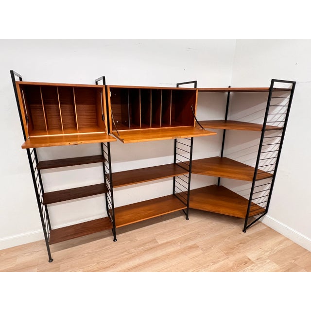 1960s Mid Century Ladderax Modular Wall Unit | Chairish