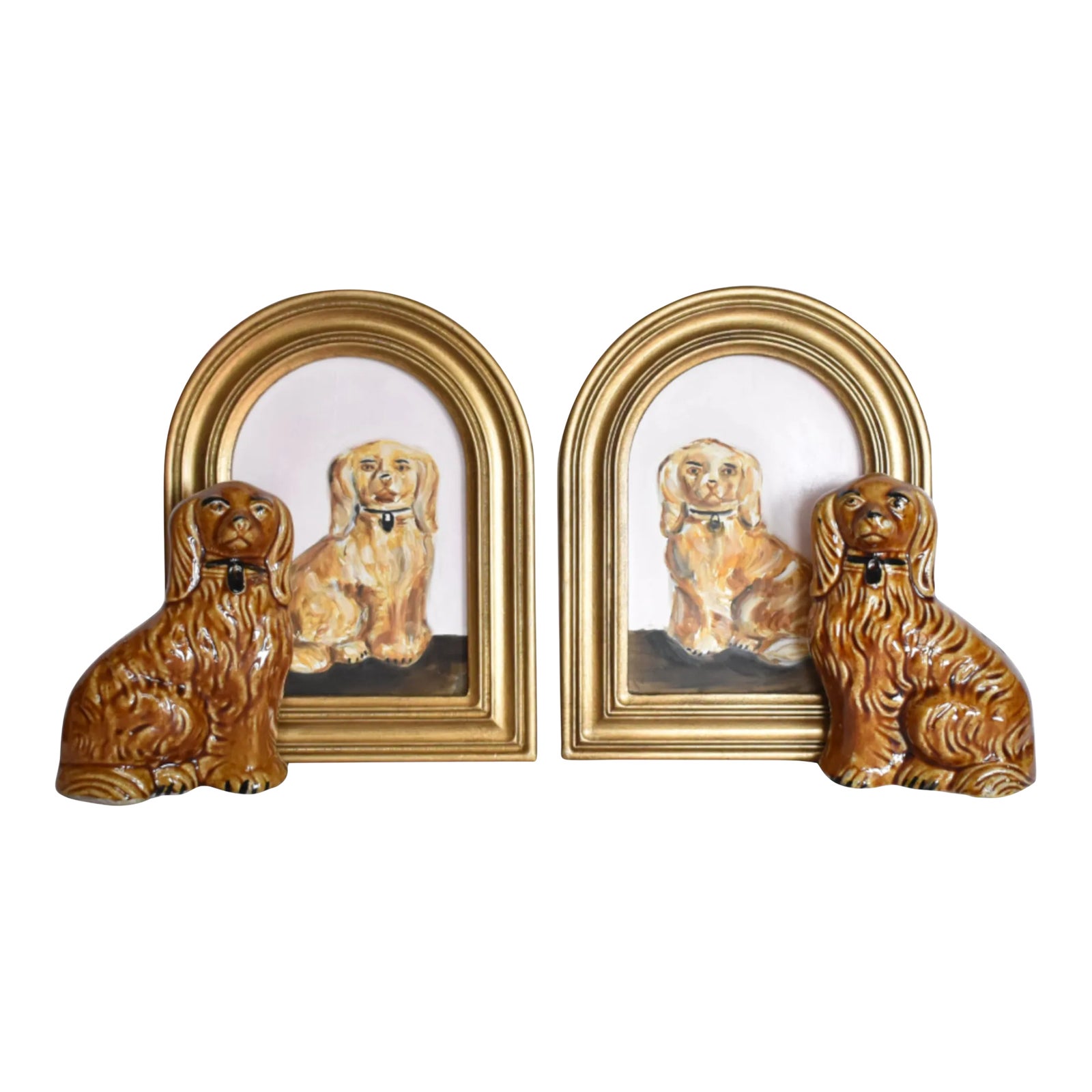 Theodore & Theobald the Treacle Staffordshire Dogs and Their Portraits ...