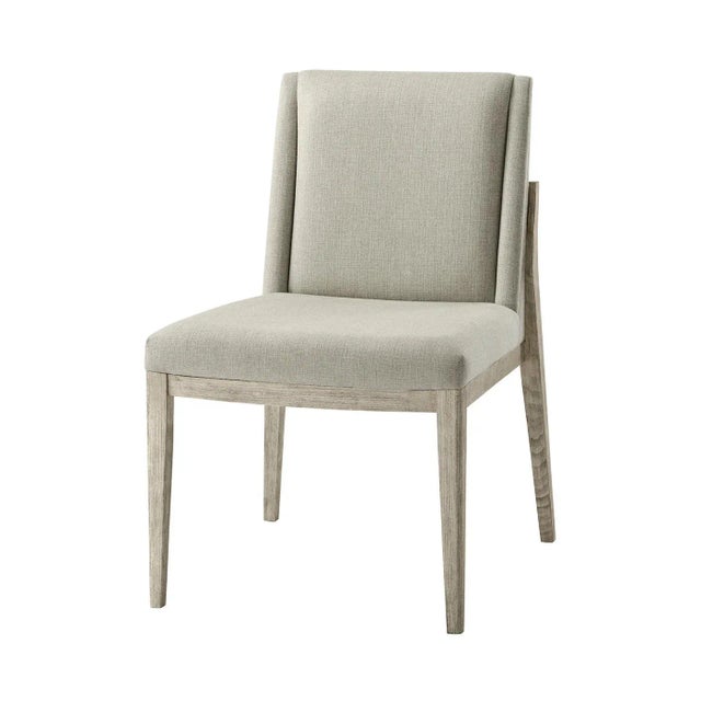 Modern Beech Dining Chairs - a Pair | Chairish
