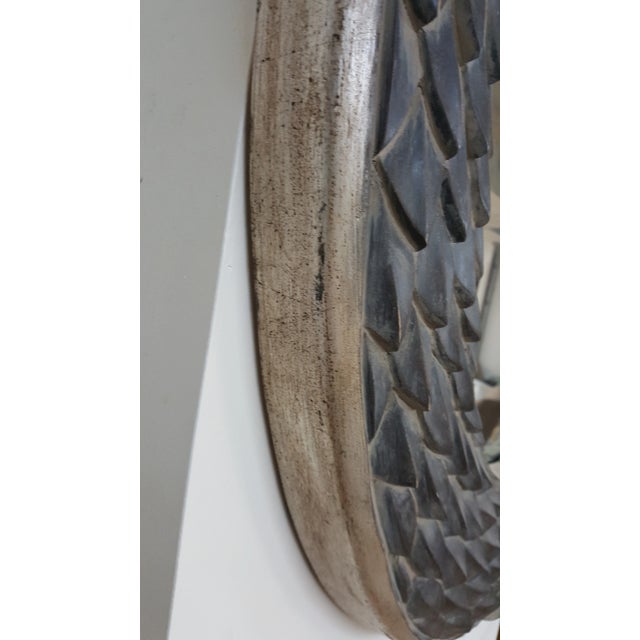 Neoclassical Art Snake Skin Design Frame | Chairish