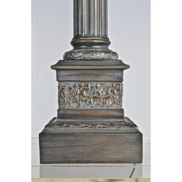 Pair of Neoclassical Column Lamps, Usa, Circa 1950s | Chairish