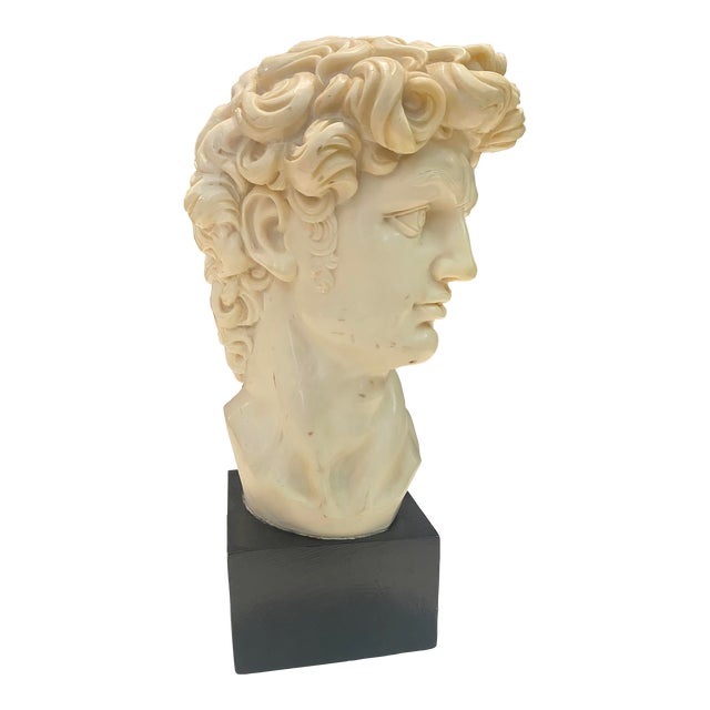 Vintage David Bust | Chairish