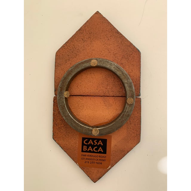 Ceramic High Relief Art Deco Border Tiles Handcrafted by Casa Baca, 2 ...