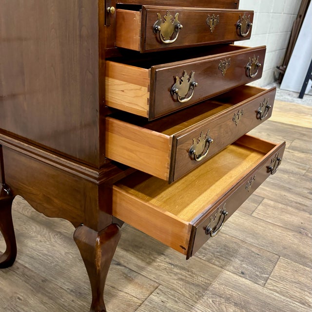 Vintage Kling Furniture Chippendale Style Mahogany Slant Front ...