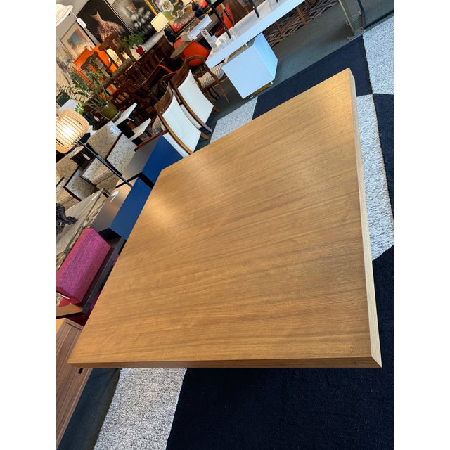 Custom Design Contemporary 60 Inch Square Dining Table | Chairish