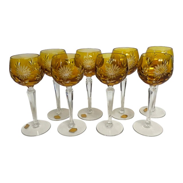 german crystal stemware