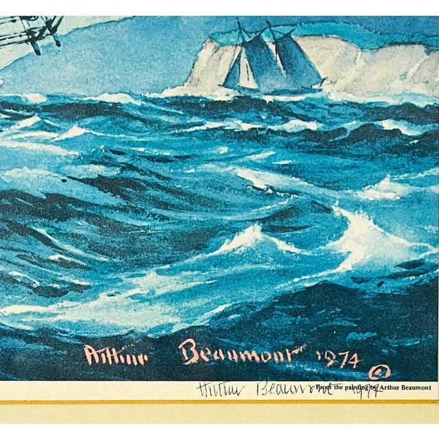 Mid 20th Century Arthur Beaumont Nautical Signed Limited Edition AP ...