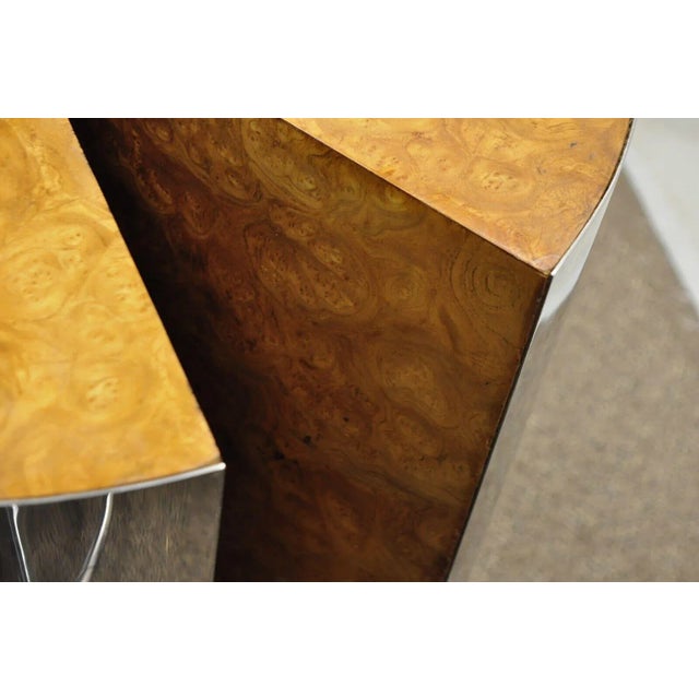 Mid 20th Century Leon Rosen for Pace Collection "Pac Man" Burlwood and ...