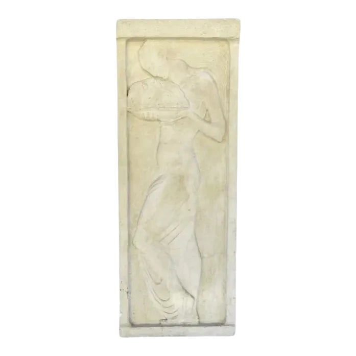 Mid 20th Century "Salome" Bas Relief Sculpture | Chairish