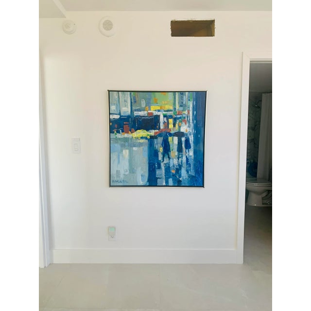 Abstract Expressionist Oil Painting by Italo ‘George Barrel’ Bossi ...