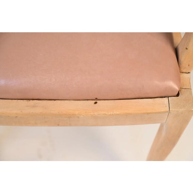 Vinatge Carved Back Italian Armchairs in the Manner of Phyllis Morris ...