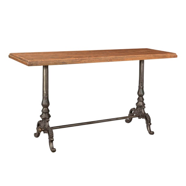 Mavis Console Table, Solid Wood and Iron, Console Table for Living ...