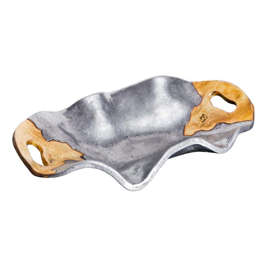 Brutalist Empty Pocket Tray by Arte3, Spain, 1980s | Chairish