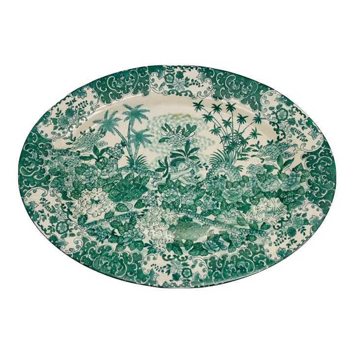Late 19th Century Republic Porcelain Hong Kong Green Yong Sheng Tang ...