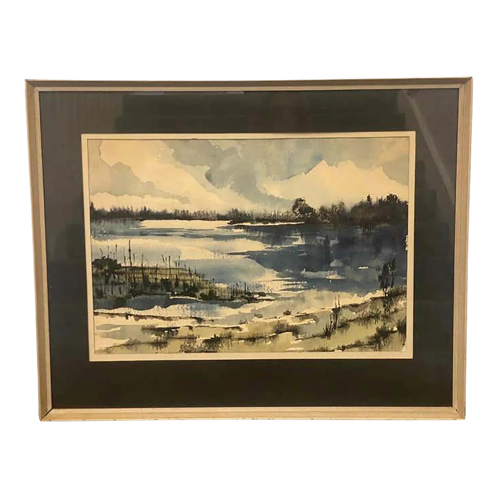 "Mirror of the Soul", Australian Landscape Watercolor by Robert Wade ...