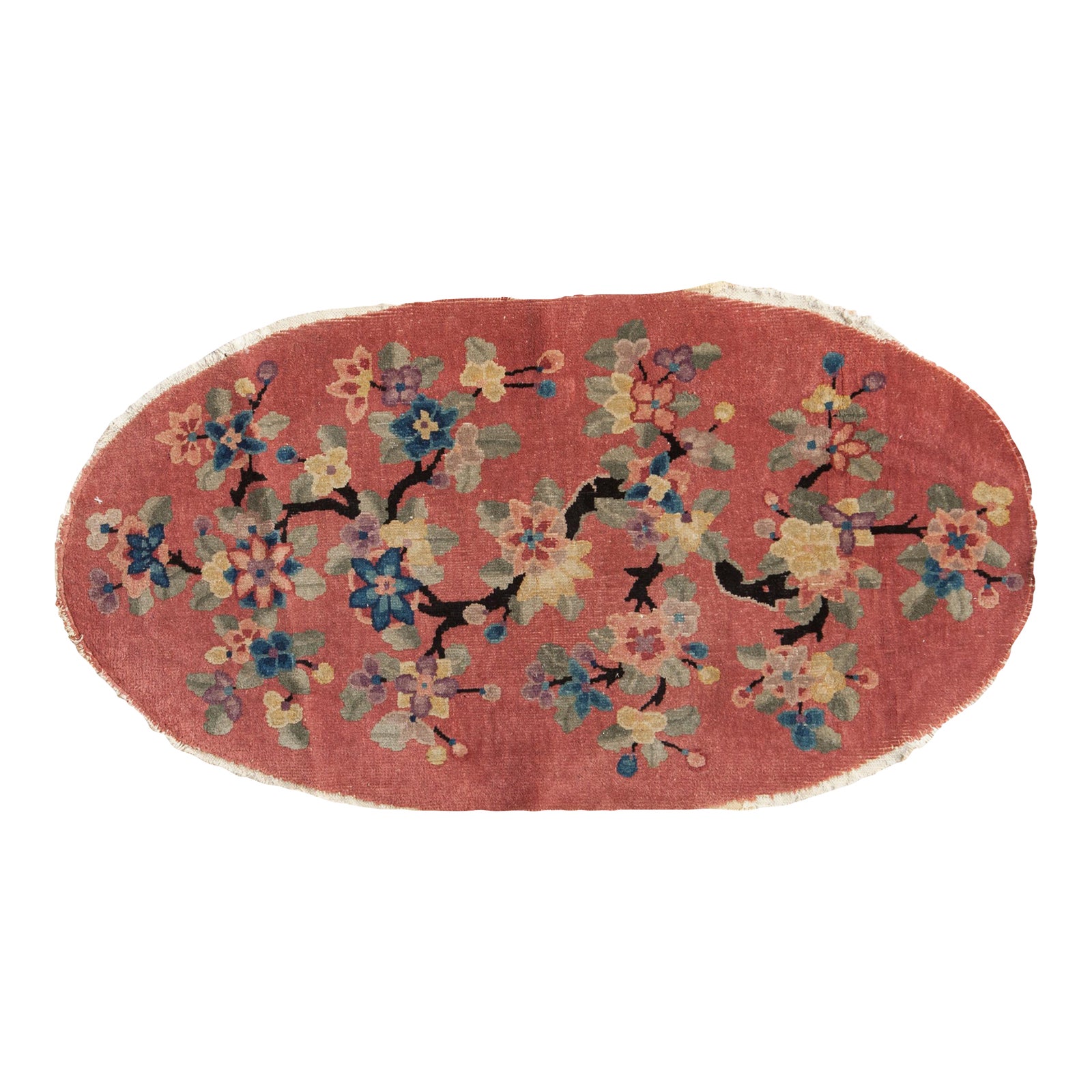 Vintage Nichols Art Deco Rug Runner - 2'1" X 3'10" | Chairish