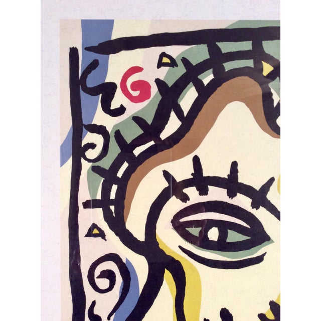 1989 Postmodern Cubist Portrait by Charles S. Anderson | Chairish
