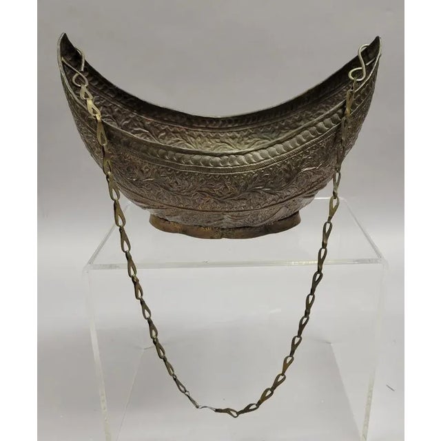 Vintage Persain Hand Made Copper Beggars Bowl | Chairish