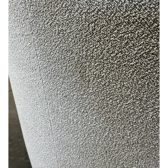 Tibor Wellington Gray Upholstered Wilson Swivel Chair From the Madeline ...