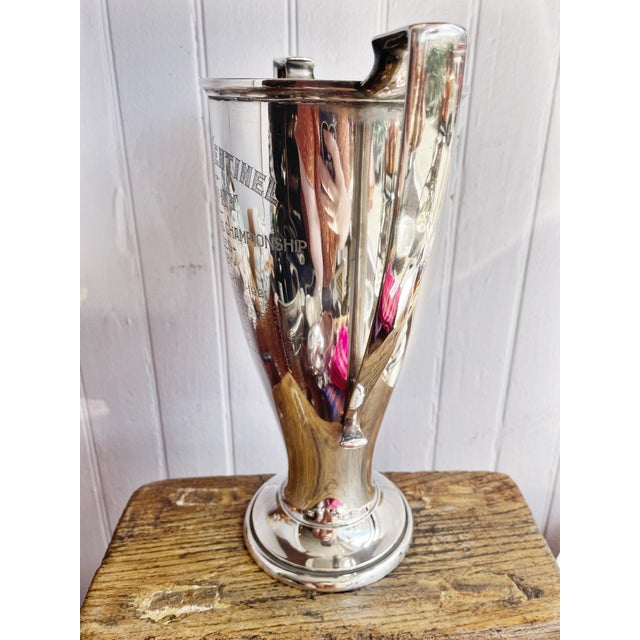 1920s Sterling Silver Fort Wayne Tennis Trophy | Chairish