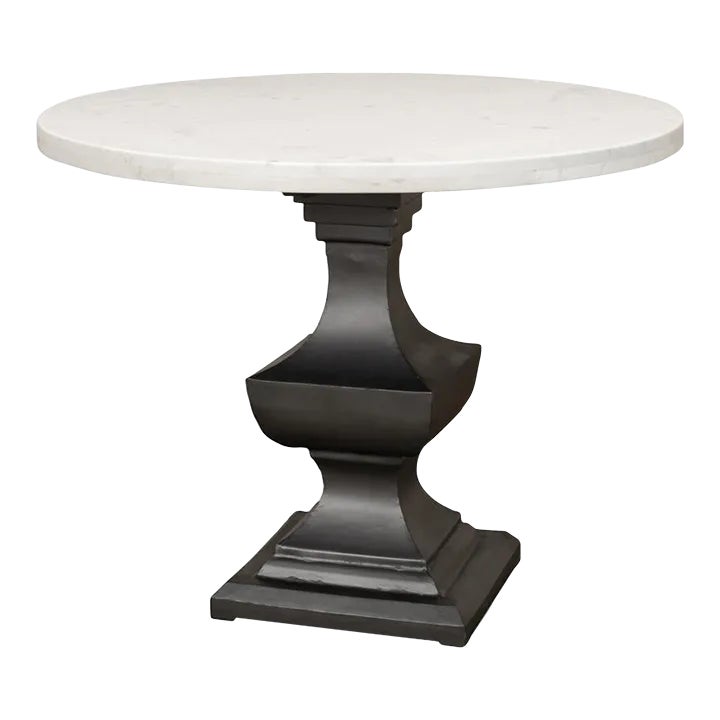 Marble Top Dining Table | Chairish