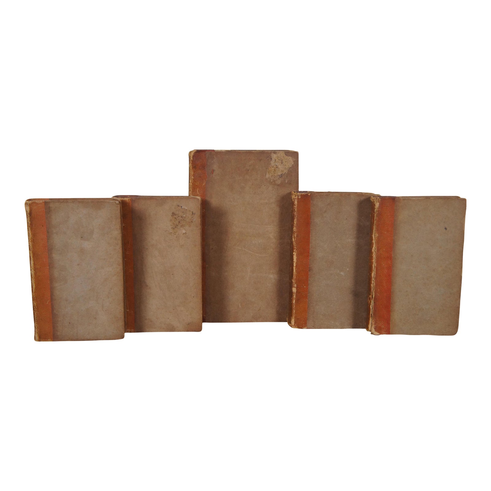 5 Volume Book Set Antique Evangelical Rambler 1826 & Sequel 1827 Bedell ...