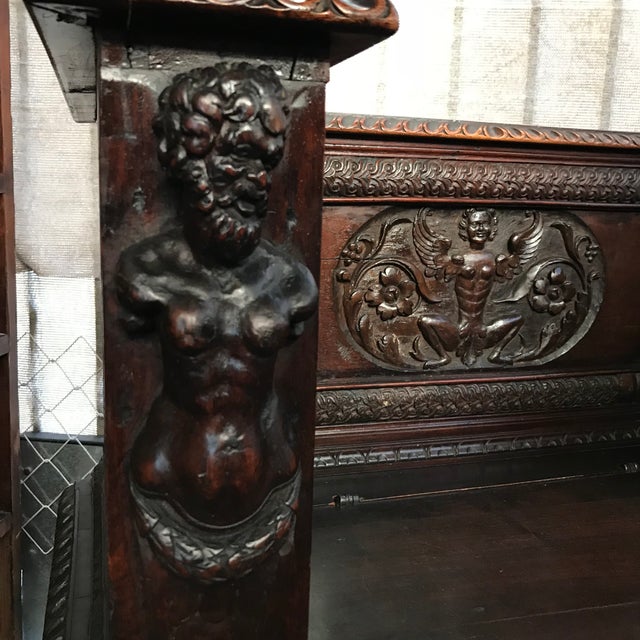 17th Century Italian Baroque Bishop Chair | Chairish