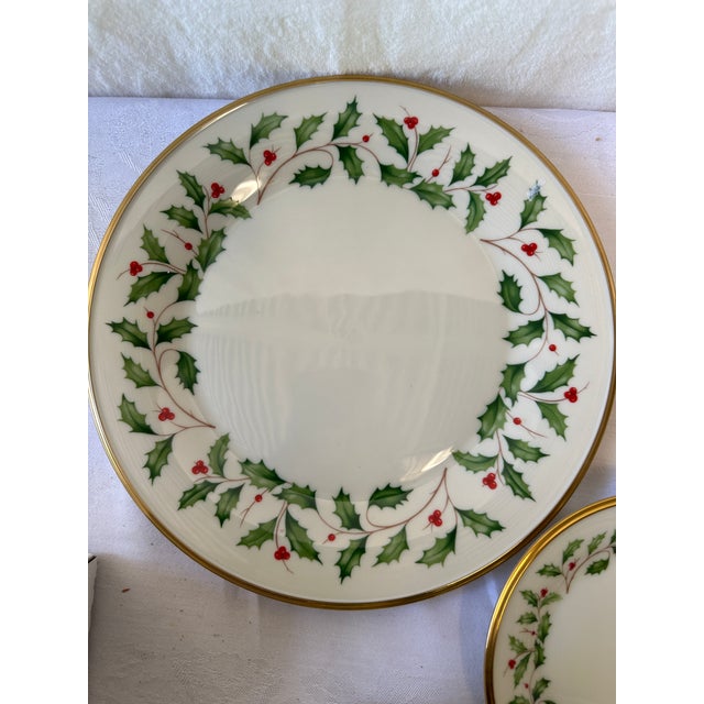 Lenox Holiday China Dinnerware Set- 60 Pieces | Chairish