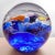 Late 20th Century Large Signed Sterno Art Glass Cobalt Ocean Abstract ...