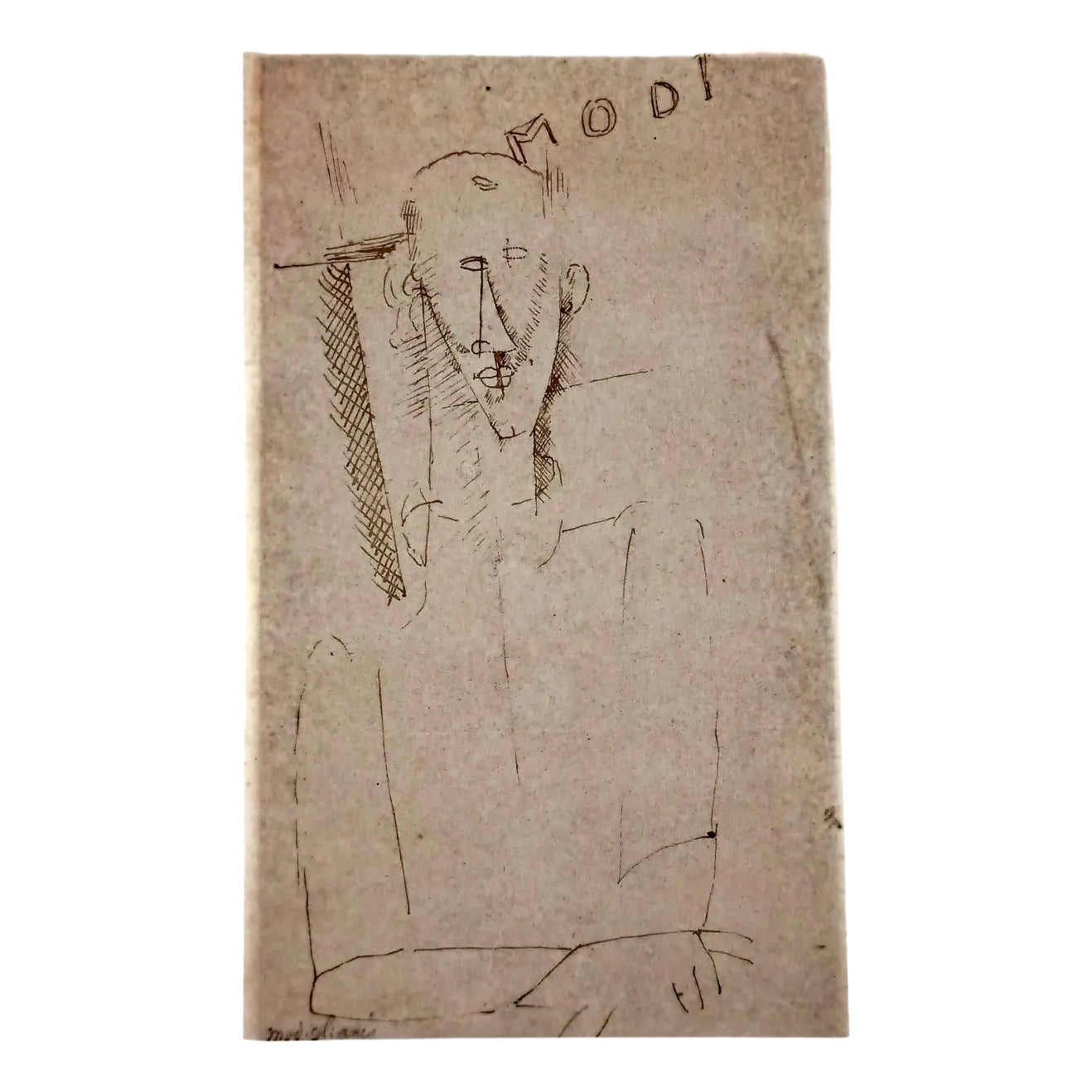 Amedeo Modigliani, Portrait of a Man, Limited Edition Lithograph, Early ...