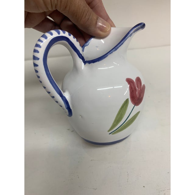 Vintage Shafford Petite Olive Oil Pitcher | Chairish