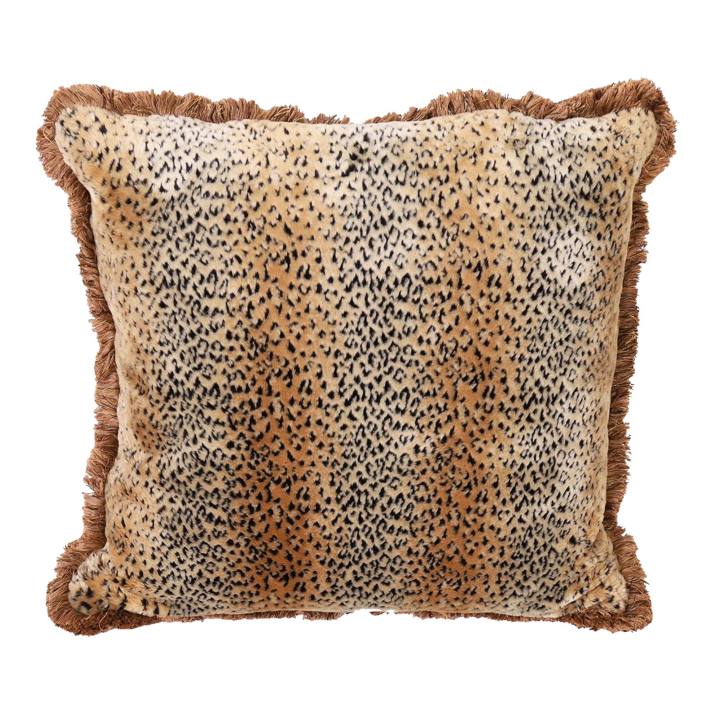 Custom Leopard Print Oversize Pillow | Chairish