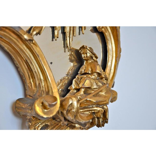 18th Century Girandole Mirrors Attributed to Thomas Johnson - a Pair ...