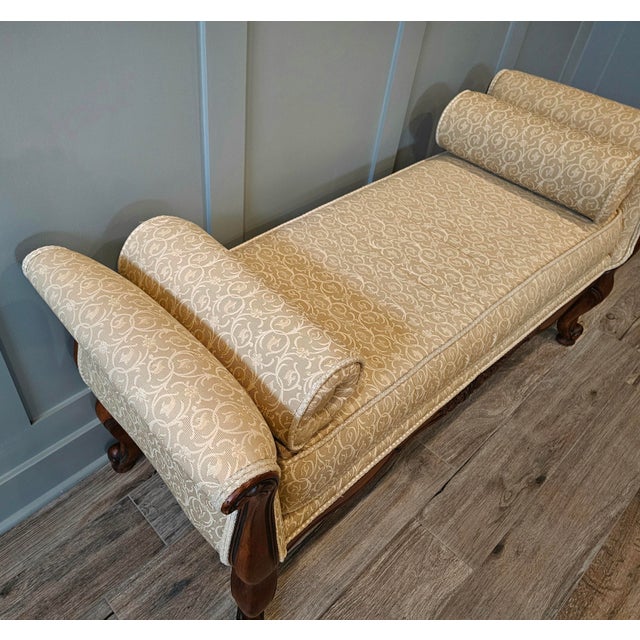 Ethan Allen French Country Belfiore Bench | Chairish
