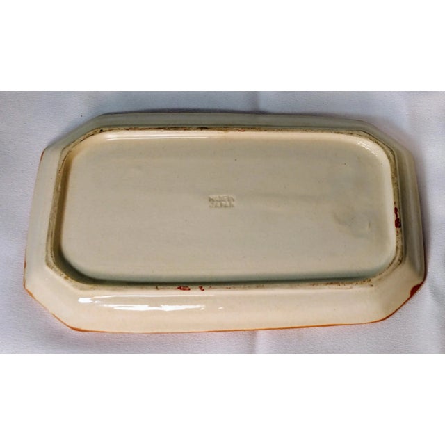 Vintage Pine Cone Pottery Pitchers Platter Creamer Serveware | Chairish