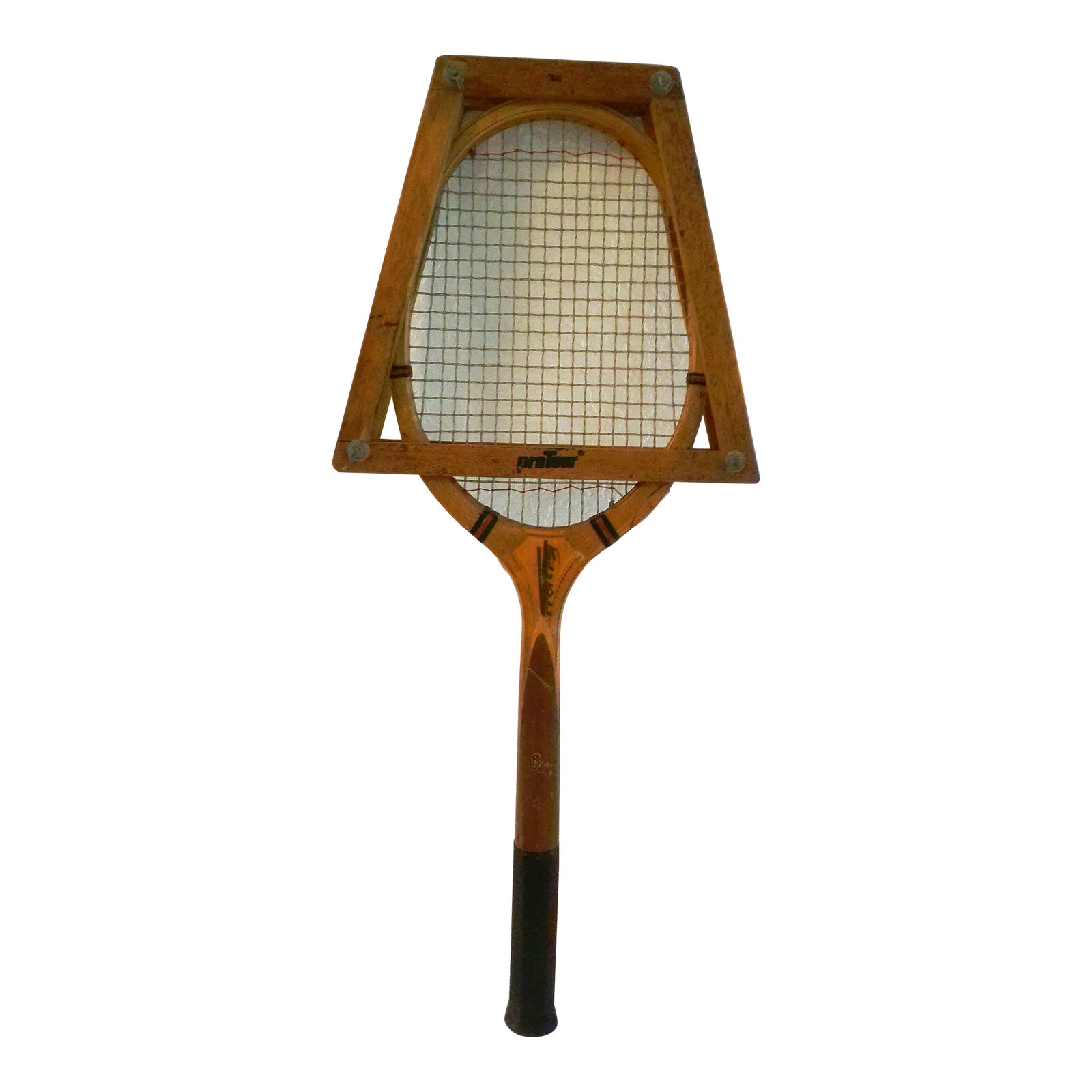 1930s Harry C. Lee New York Tennis Racket W/Press | Chairish