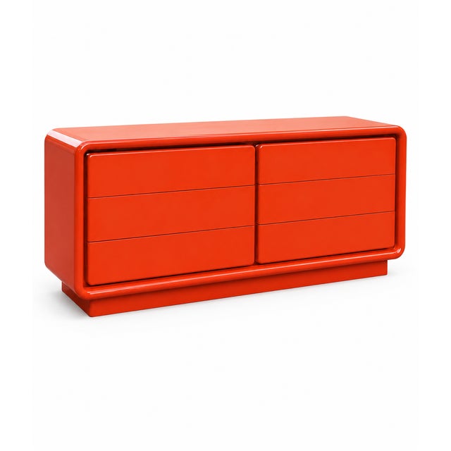 Marvelous Vintage Modern to Postmodern Dresser | Chairish
