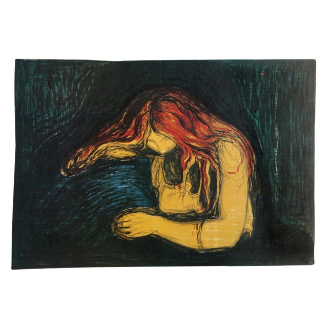 edvard munch artwork vampire